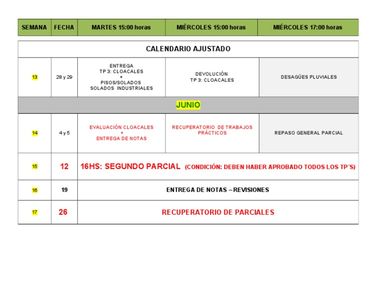 2013 - Crono Final | PDF | Clima