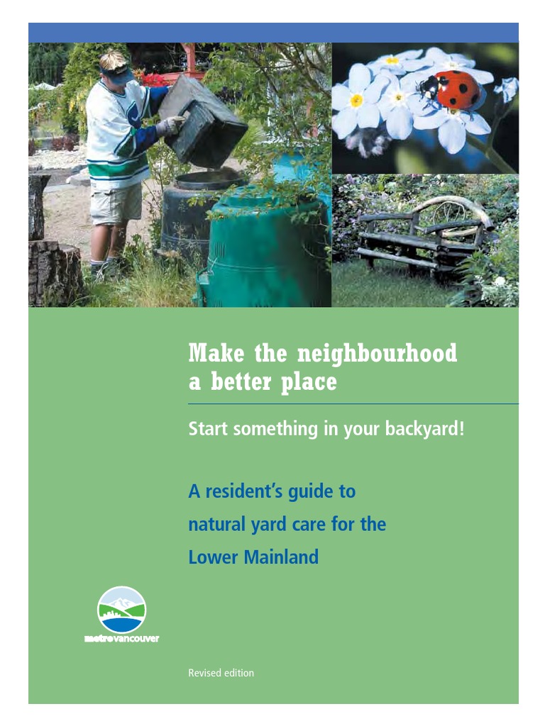 Natural Yard Care Booklet | PDF | Lawn | Soil