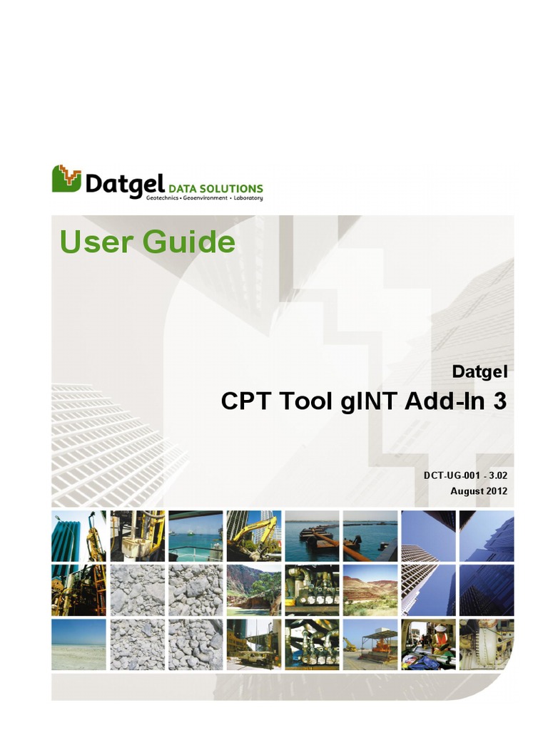 Datgel CPT Tool User Guide | PDF | Library (Computing) | Databases