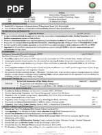 IIM CV Template | PDF