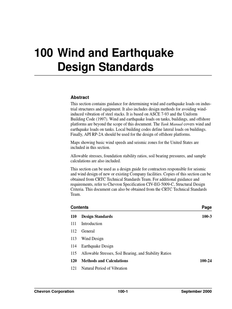 CIV100 Wind and Earthquake | PDF