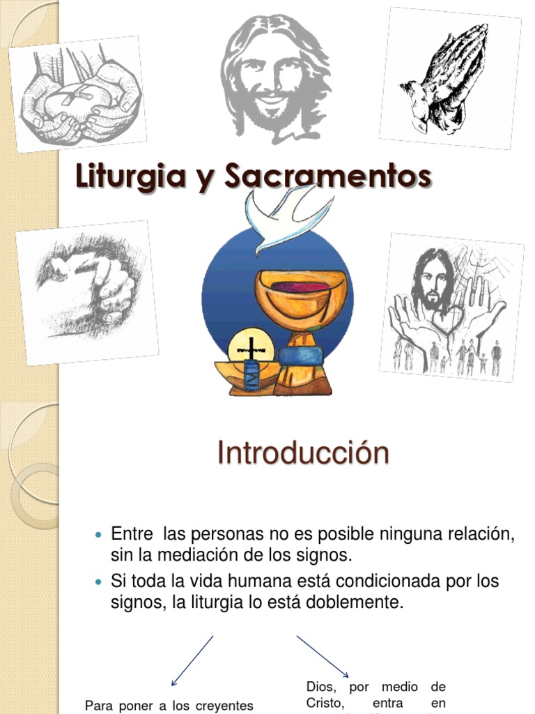 Liturgia y Sacramentos 1 | PDF | Cristo (título) | Sacramentos