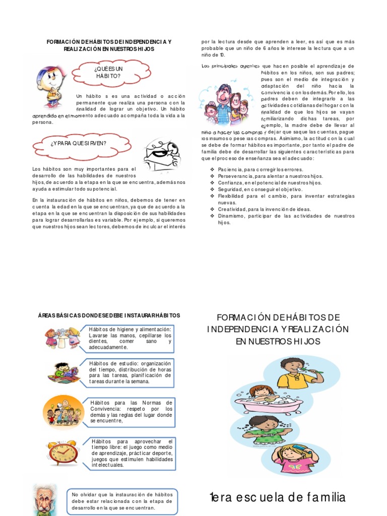 Diptico Primaria | PDF