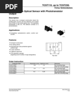 IR Sensor Datasheet | PDF | Electrical Engineering | Applied And ...