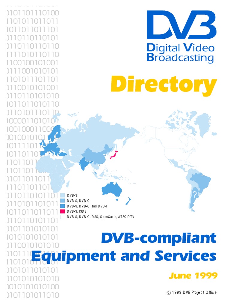 DVB Directory Jun99 | PDF | Satellite Television | Set Top Box