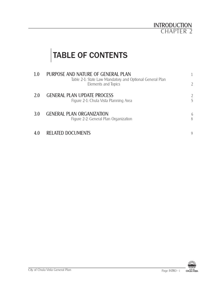 1.0 Purpose and Nature of General Plan | PDF | Policy | Economic ...