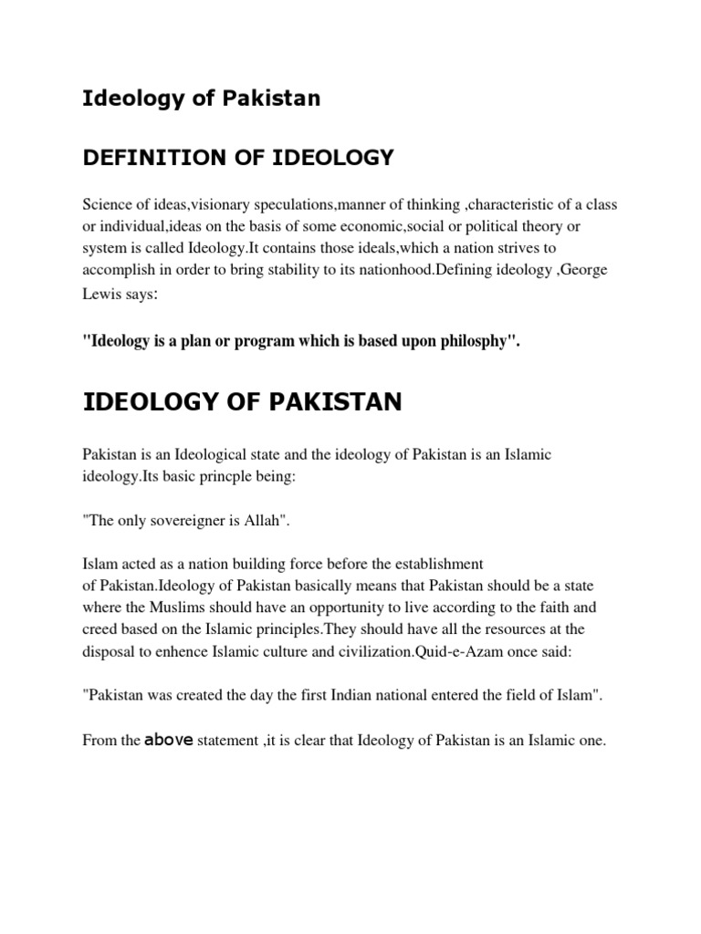 Pak Study Notes Pdf Two Nation Theory Hindu