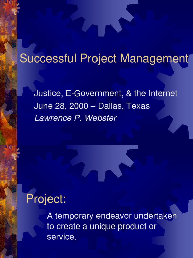 Project Management Guide | PDF | Project Management | Production And ...