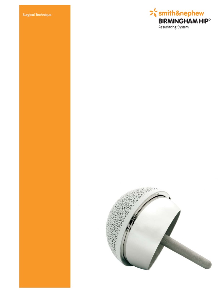 BHR SurgicalTechnique | PDF | Surgery | Screw