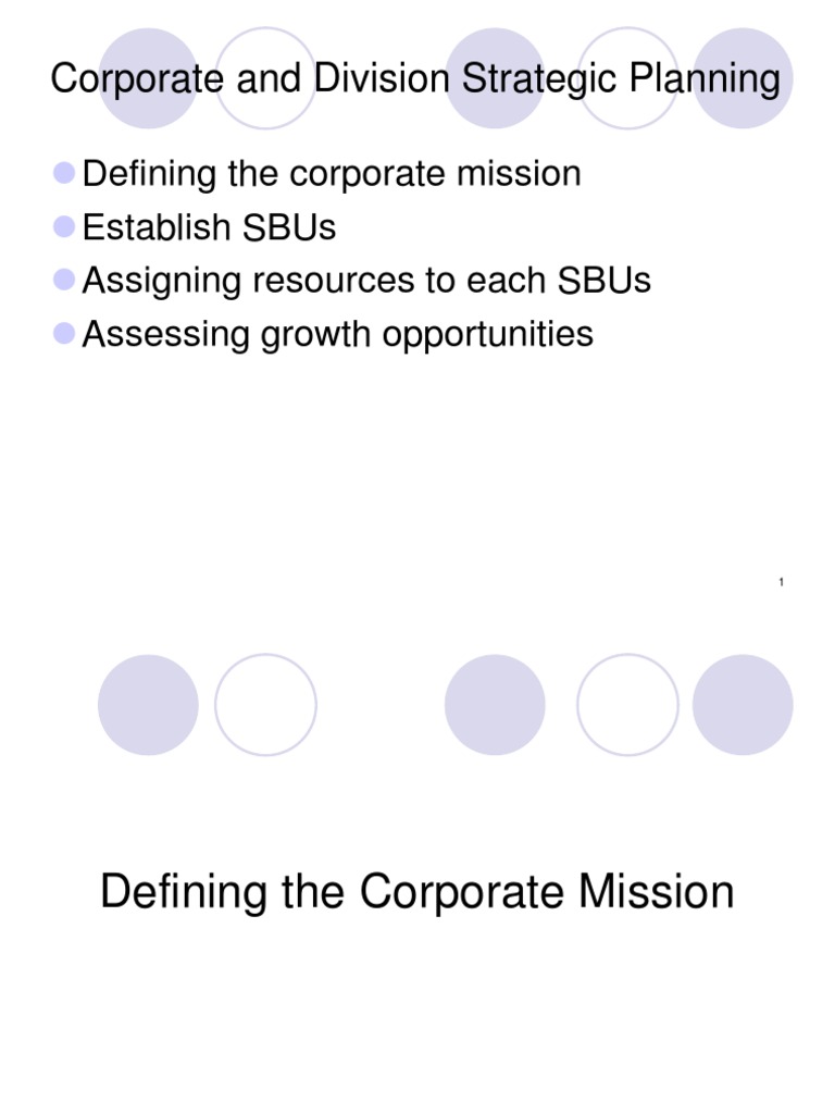 Corporate Starategic Planning | PDF | Strategic Management | Strategic ...