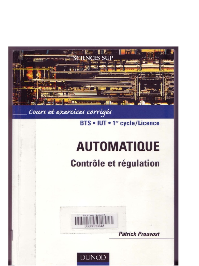 Automatique Controle Et Régulation | PDF