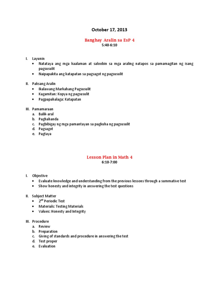 LP Periodic Test | PDF