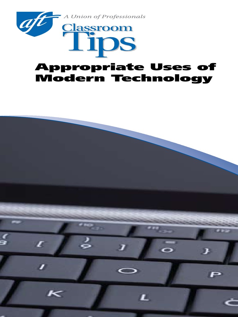 Guidelines for Appropriate Use of Technology and Preventing Technology ...