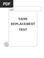 Sand Patch Test | PDF | Road Surface | Road Transport