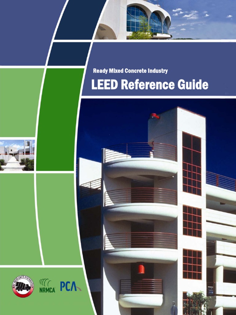 Ready Mix Concrete Industry LEED Reference Guide | PDF | Leadership In Energy And Environmental ...
