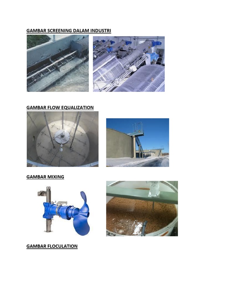 Gambar Screening Dalam Industri | PDF