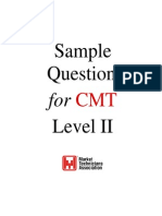 Practice Questions For CMT Level 1 Set 2 | PDF | Bonds (Finance ...