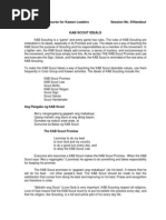 The Kab Scout Program | PDF | Scouting | Youth Organizations
