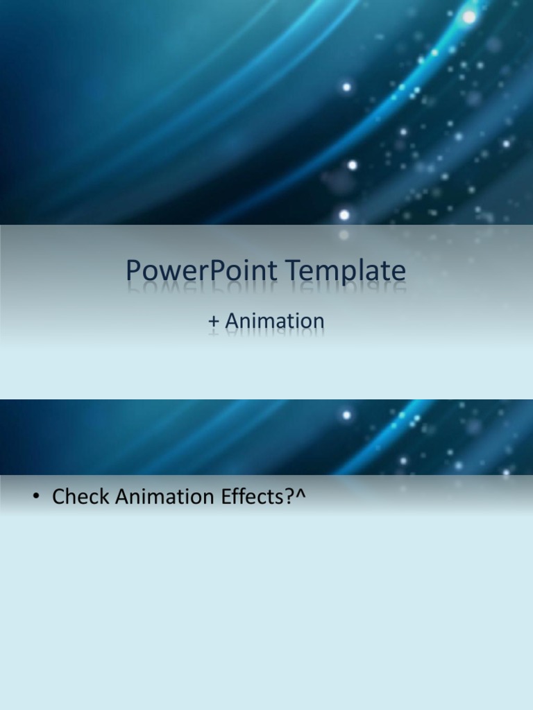 PowerPoint Template | PDF