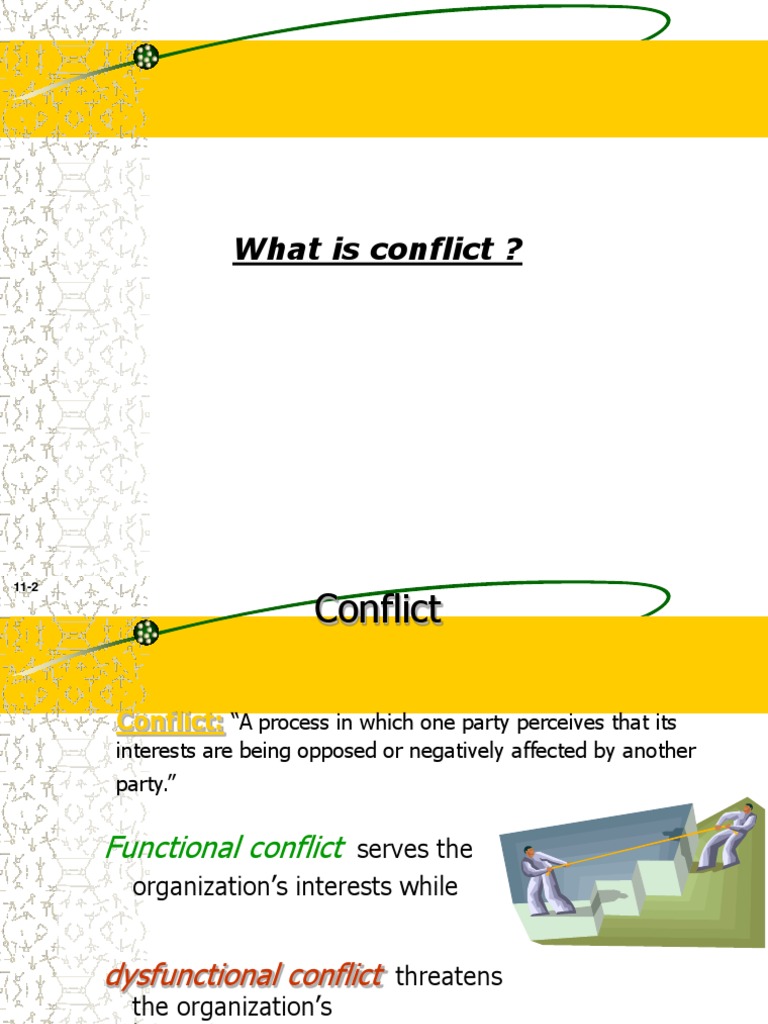 Conflict Management | PDF | Negotiation | Conflict (Process)