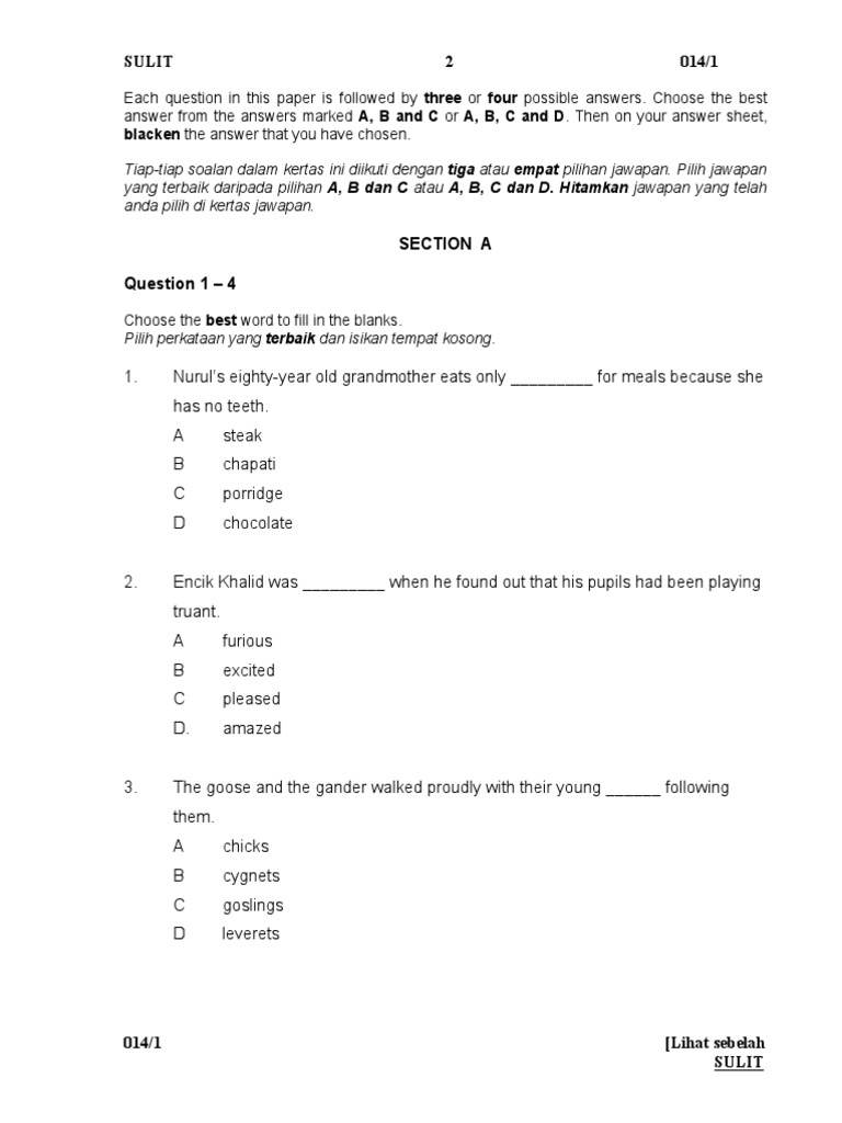 English Y6 Paper 1 | PDF | Edible Plants | Vegan Cuisine