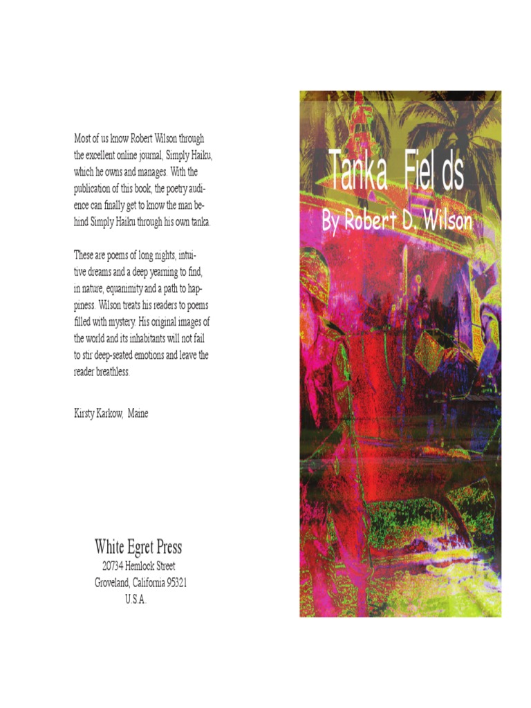 Tanka Fields | PDF | Poetry | Nature