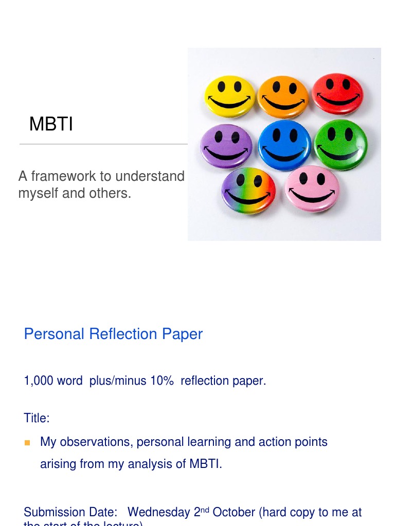 Lecture 2 MBTI Handouts | PDF | Extraversion And Introversion | Cognitive Science