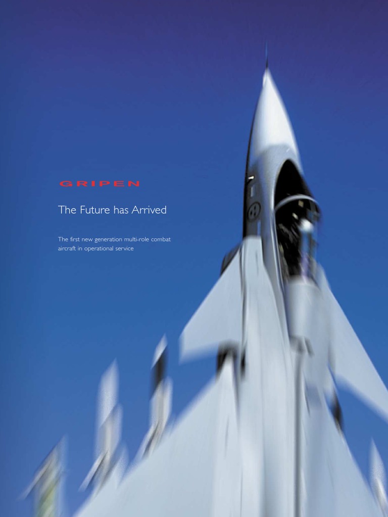 Gripen Brochure | PDF | Fighter Aircraft | Military Technology