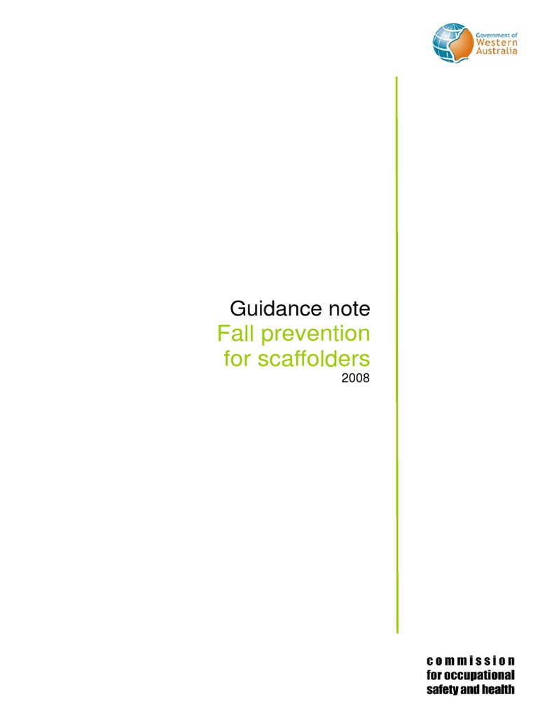 Fall Prevention For Scaffolders | PDF | Occupational Safety And Health ...