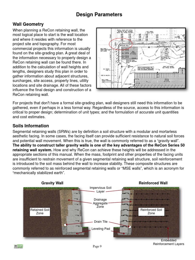 Design Parameters | PDF | Geotechnical Engineering | Soil