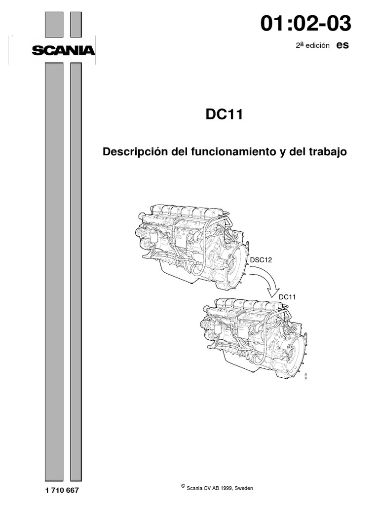 Motor Scania Dc11 Funcion | PDF