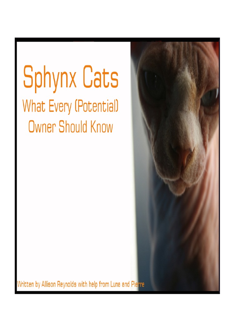 Sphynx Cats | PDF | Cats | Wellness