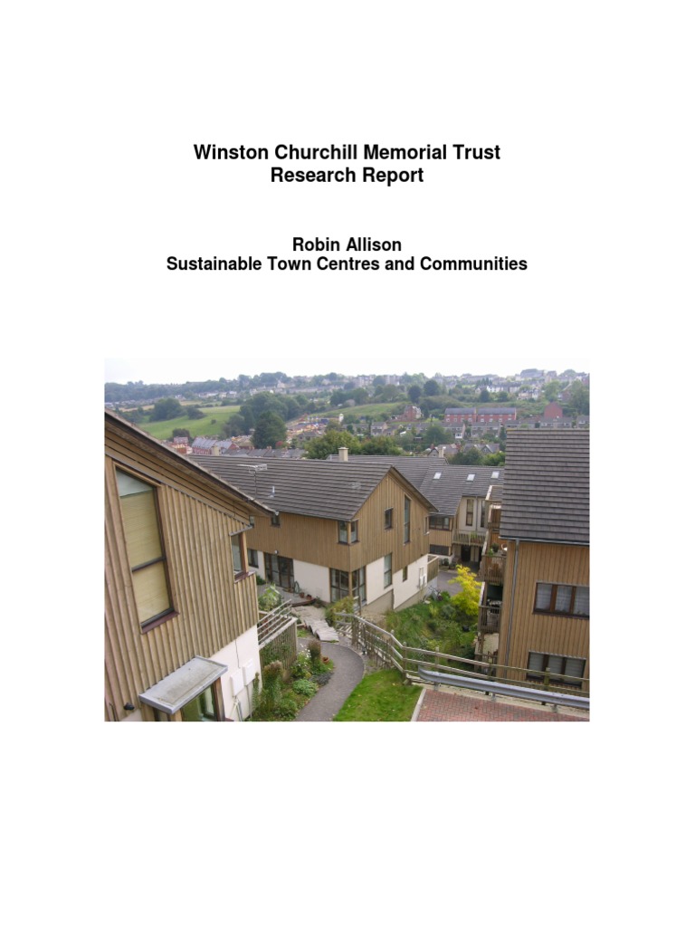 Robin Allison - Sustainable Town Centres and Communities 2009 | PDF ...