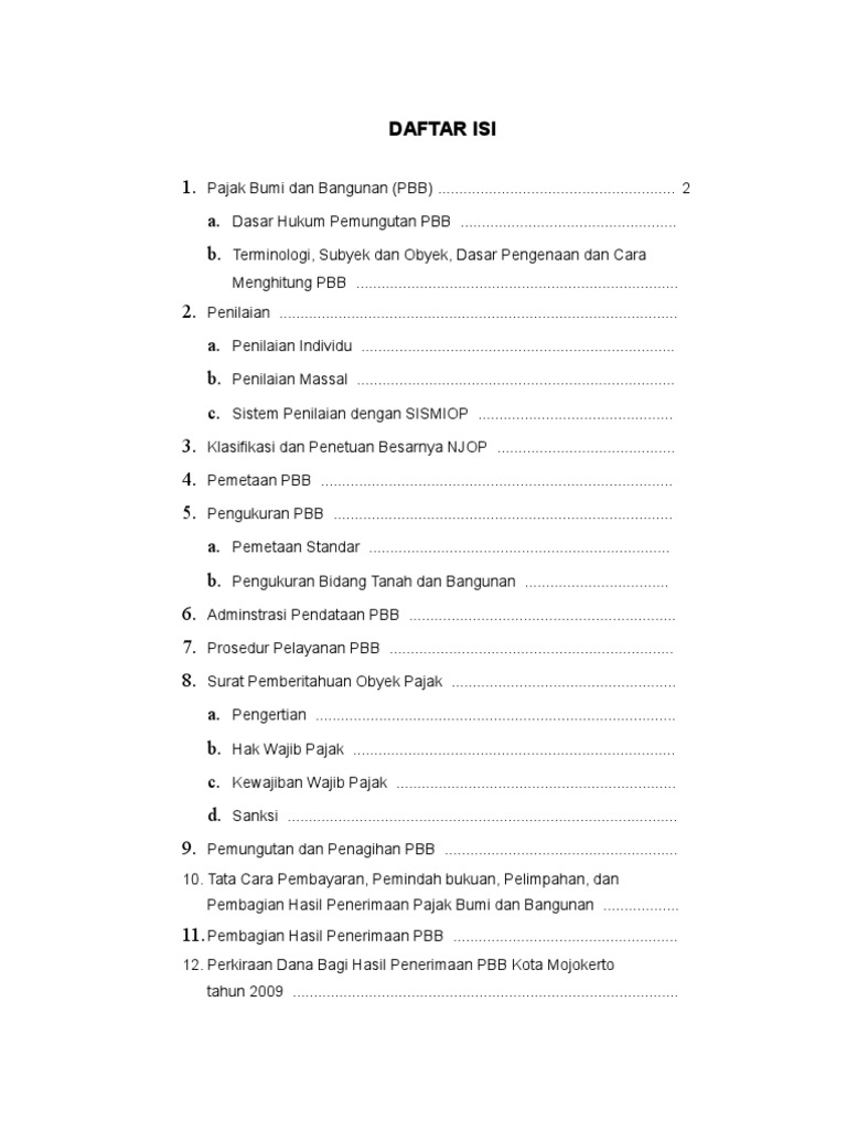 Modul Pelatihan PBB | PDF