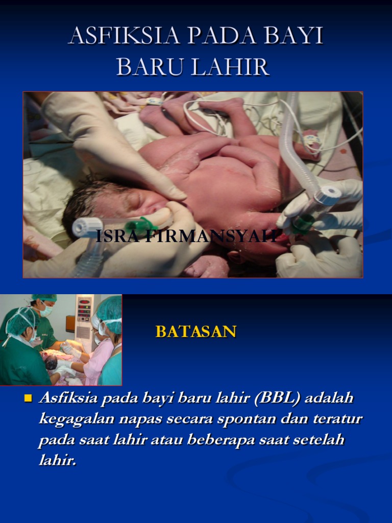 Asfiksia Neonatorum | PDF