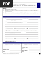 Panduan Lengkap Borang 2 PERKESO | PDF