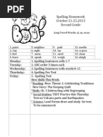 Homework - Term 4 Week 9 | PDF | Languages | Language Arts & Discipline