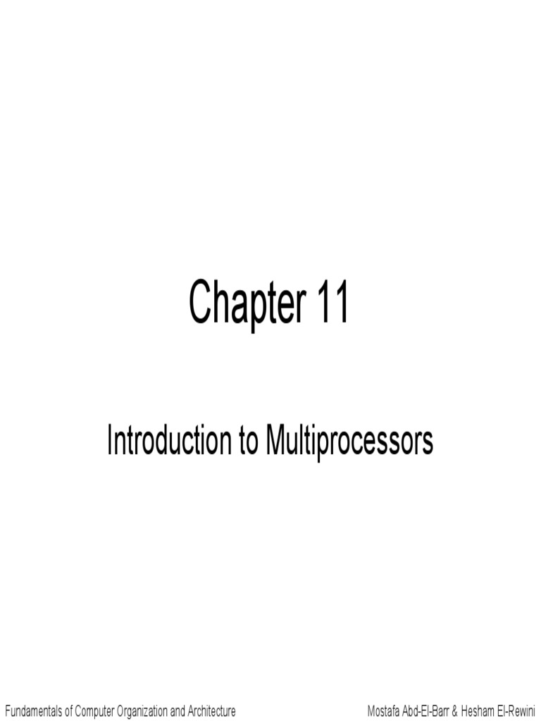 Flynn Classification | PDF | Parallel Computing | Computer Network
