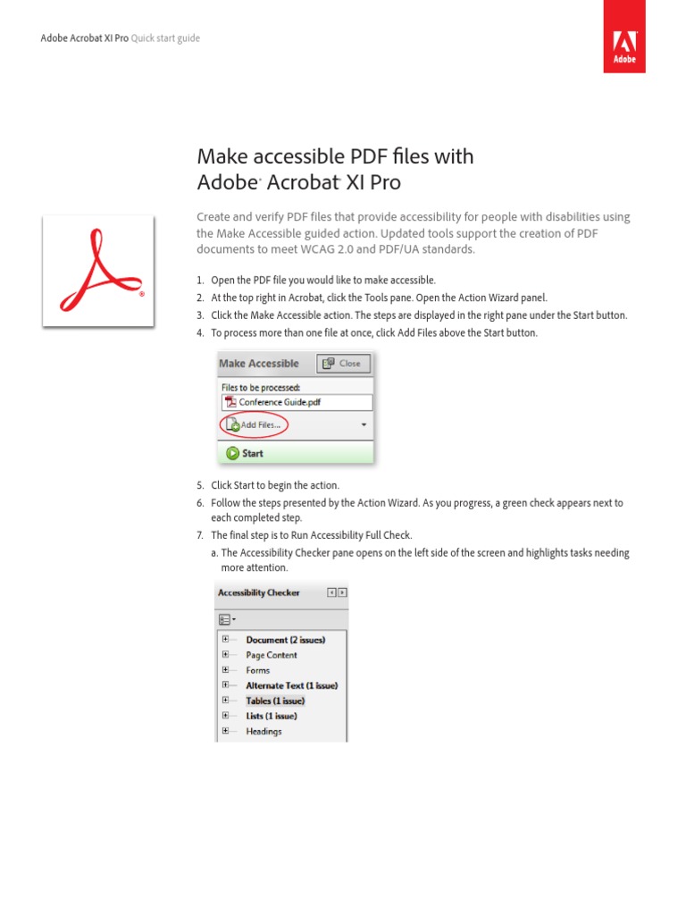Accessible PDF Guide for Creators | PDF | Computers
