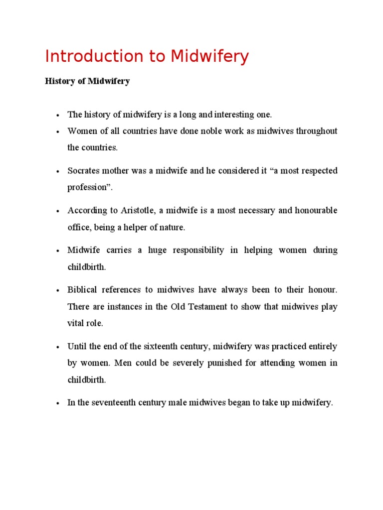 Introduction To Midwifery | PDF | Luteinizing Hormone | Menstrual Cycle