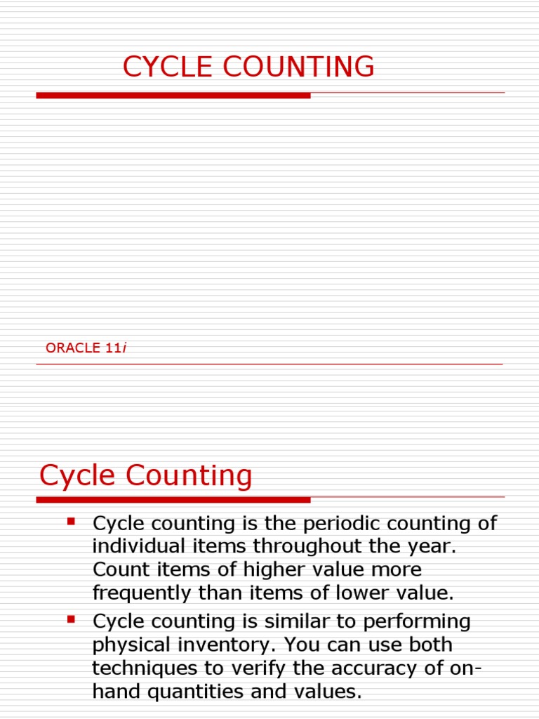 Cycle Count | Computing | Technology