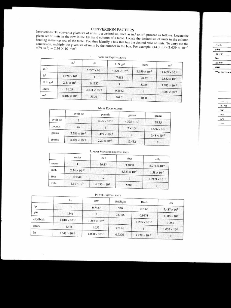 Conversion Factor Guide | PDF | Foreign Language Studies