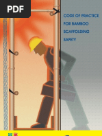 Code of Practice For Bamboo Scaffolding Safety Ver. 05 042024 | PDF | Scaffolding | Occupational ...