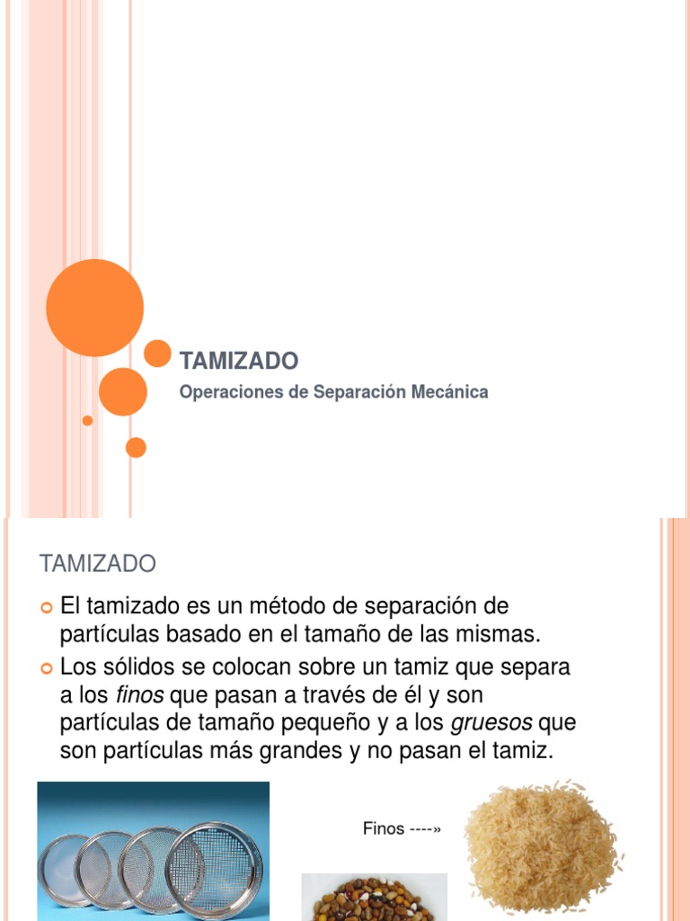 Métodos de Tamizado en Química | PDF | Acero | Science