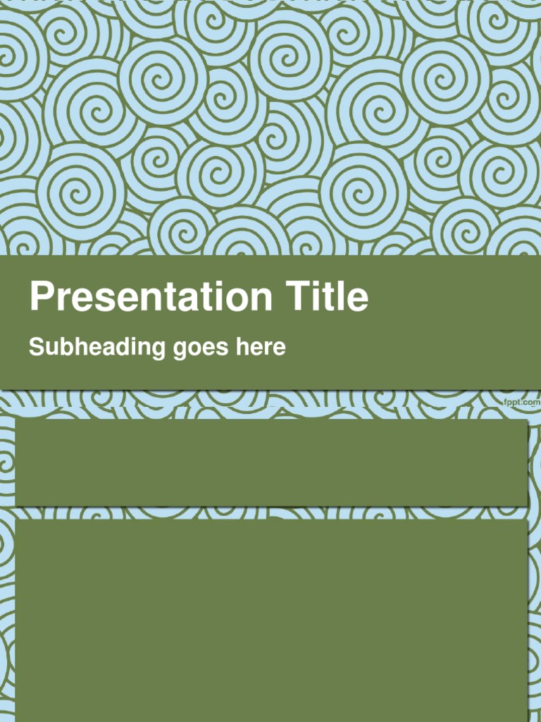 Presentation Title: Subheading Goes Here | PDF