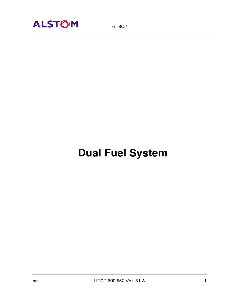 Duel Fuel System Description | Download Free PDF | Valve | Pump