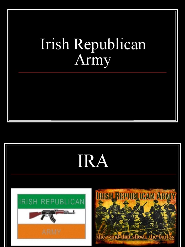 Irish Republican Army | PDF | Irish Republicanism | Northern Ireland