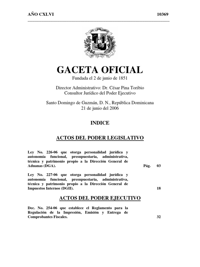 Autonomía de Aduanas y DGII | PDF | aduana | Presupuesto
