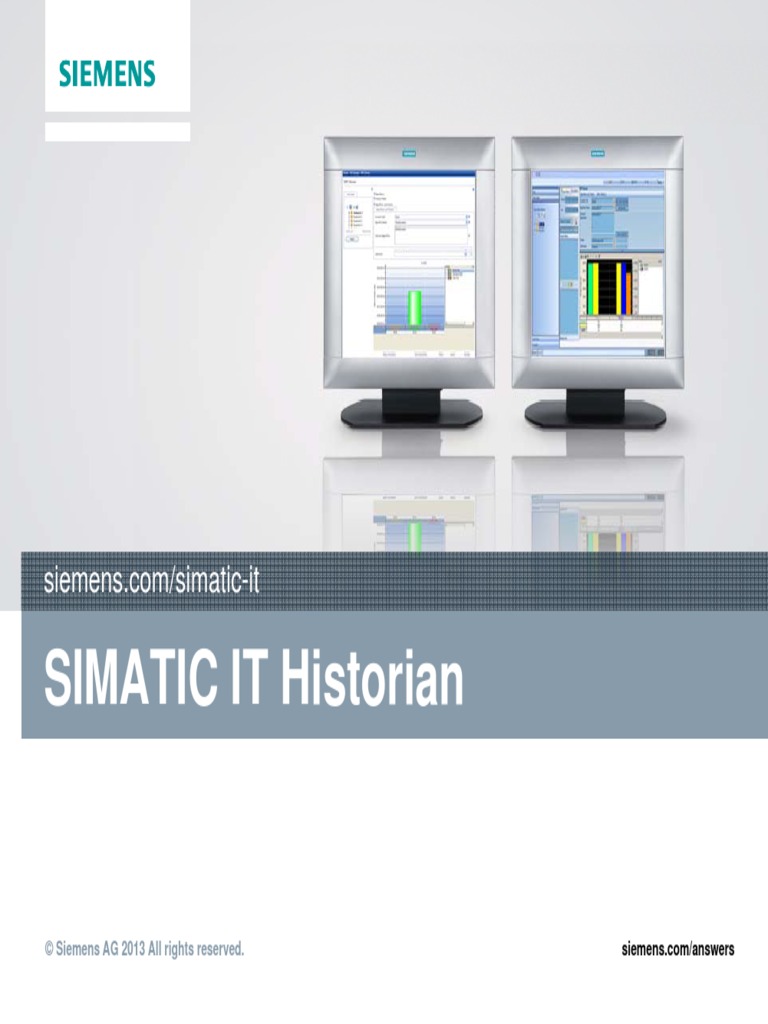 SIMATIC IT Historian Pres | PDF | Web Application | Performance Indicator