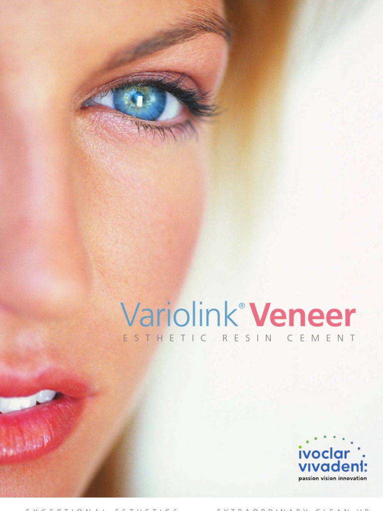 Variolink Veneer Brochure | PDF | Syringe | Adhesive